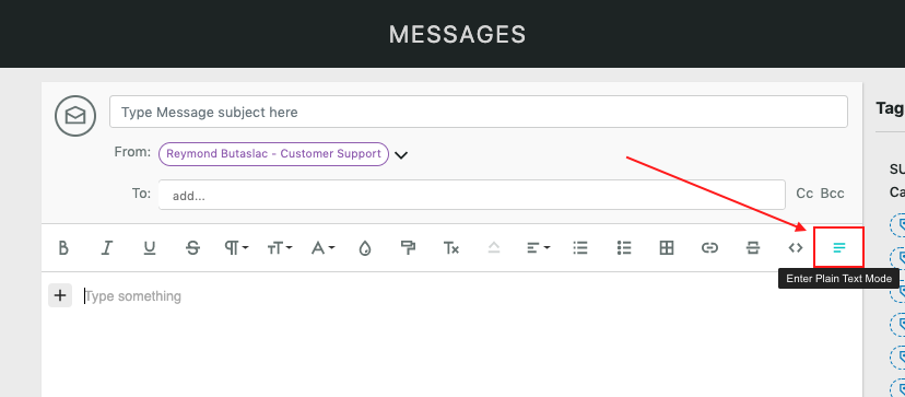 Plain Text Mode – SEDNA Systems