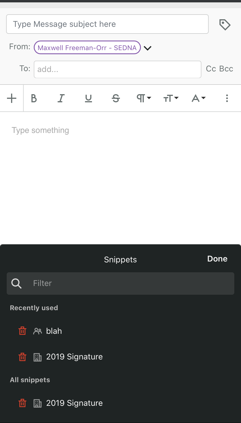 Snippets – SEDNA Systems