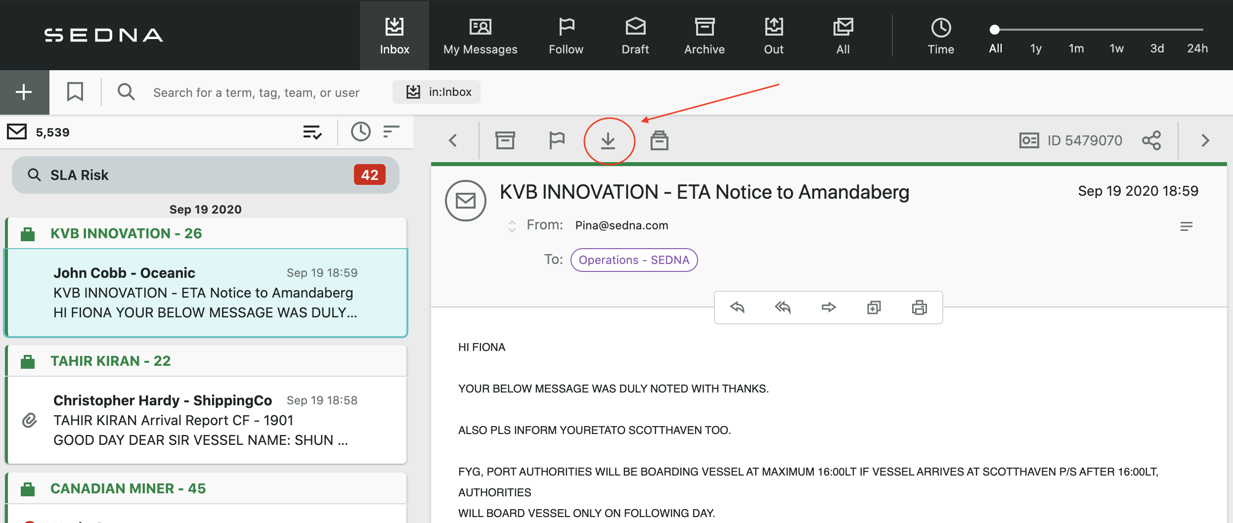 Import, Send & Download EML Files – SEDNA Systems